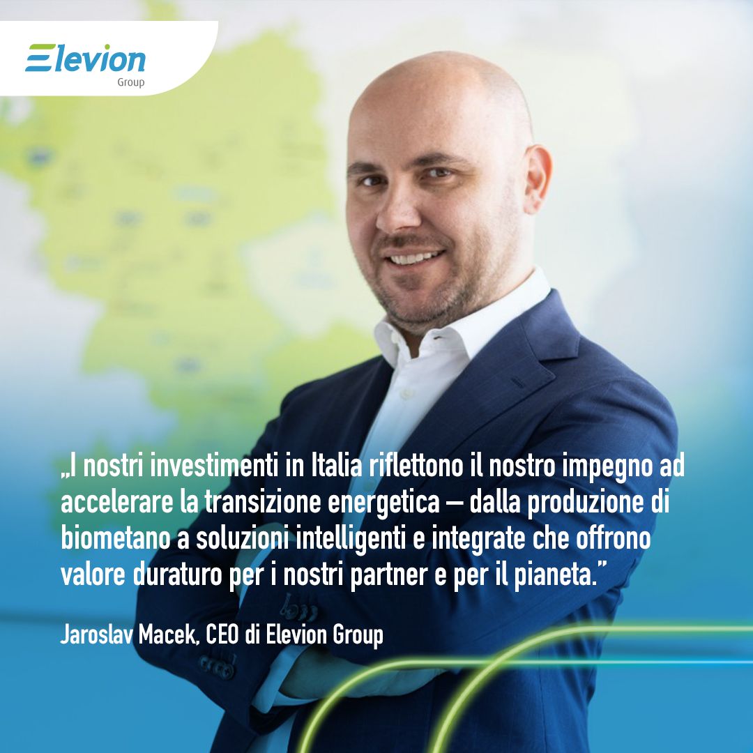 Elevion Group CEO Highlights Italian Market Growth and Green Energy Ambitions in Key Interview ...